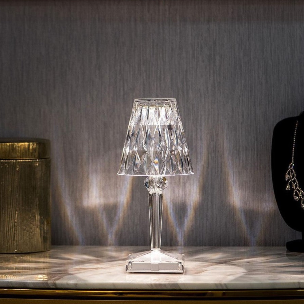 Rechargeable Cordless Crystal LED Lamp – ORVANI home